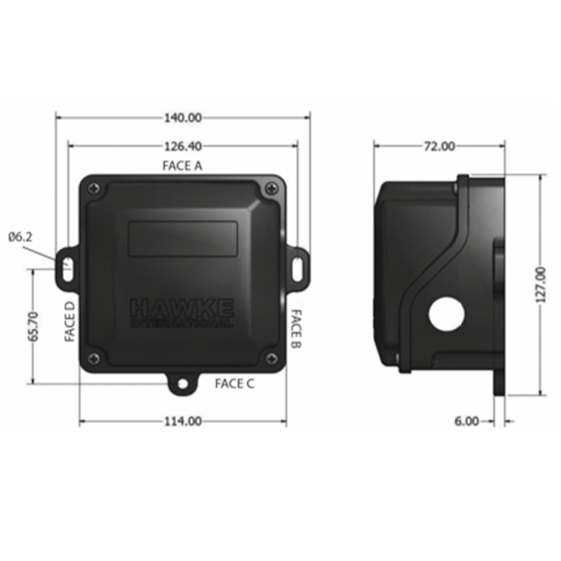 Boites de jonction pré-équipées Boitier GRP ATEX 114x114mm IP66 | PL511 ...
