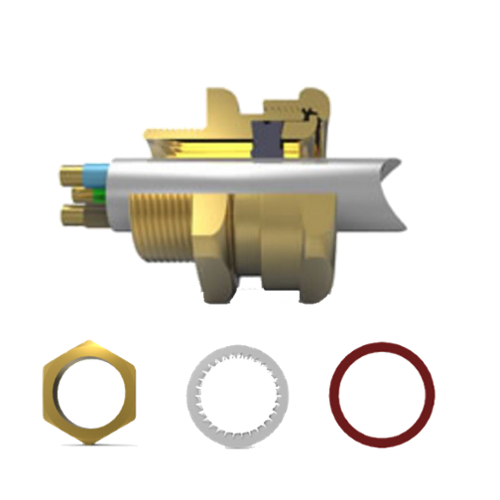 Presse étoupe ATEX avec Accessoires IP68 | 501421KIT | AE&T